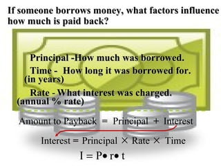 Simple Interest | PPT