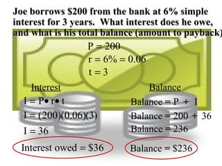 Simple Interest | PPT