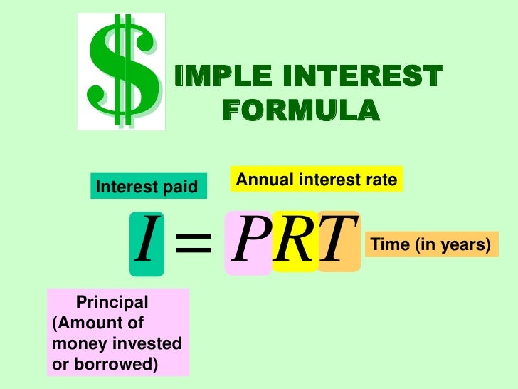 Simple Interest Simple Interest
