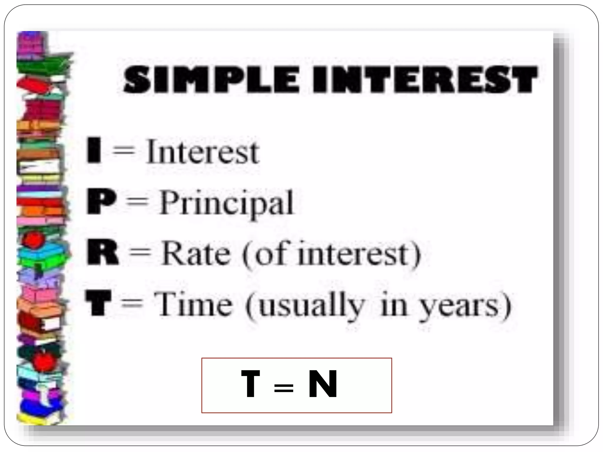 Simple interest | PPTX