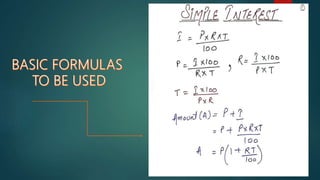 Simple interest | PPT