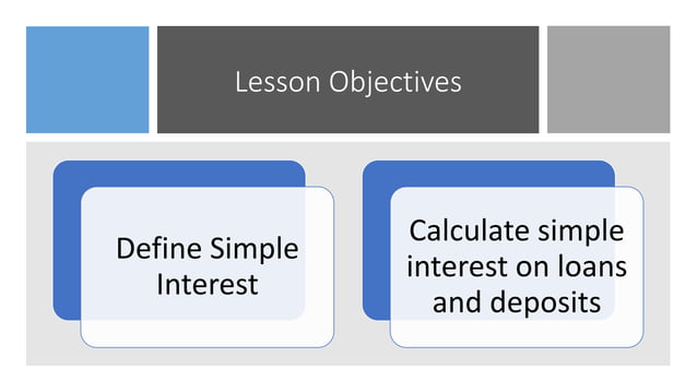 Simple interest | PPT