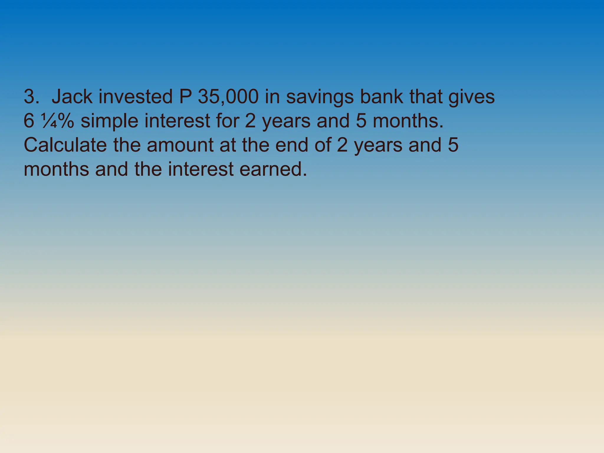 Simple Interest and Examples I PRT variables | PDF