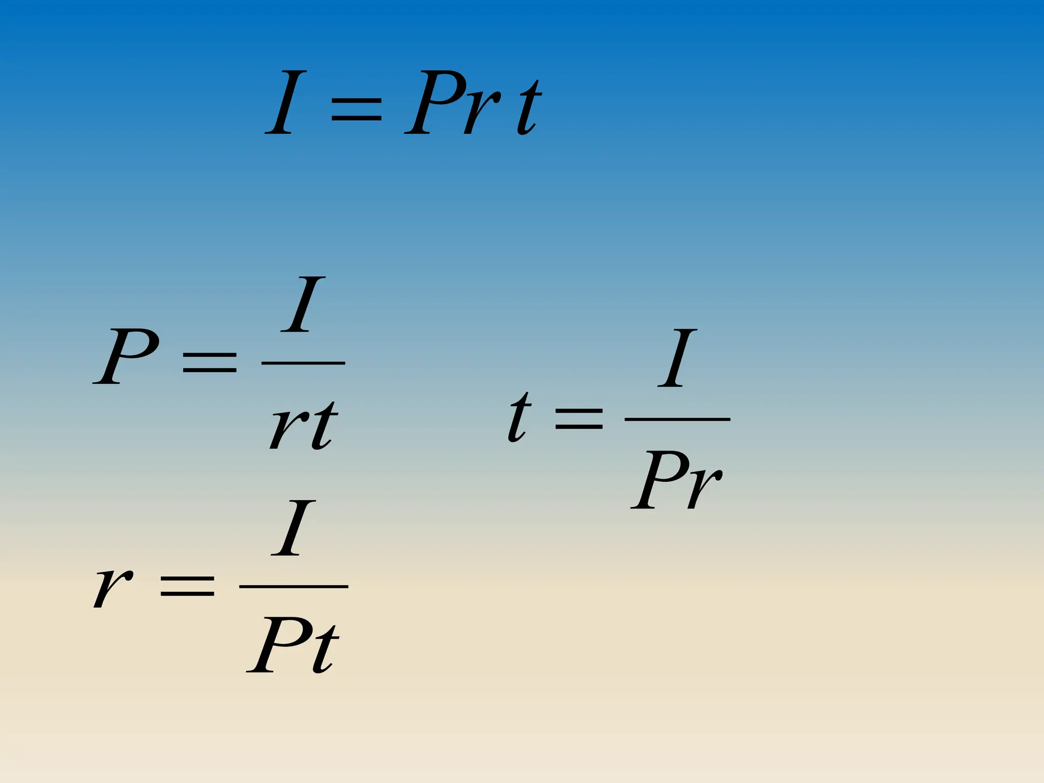 Simple Interest and Examples I PRT variables | PDF