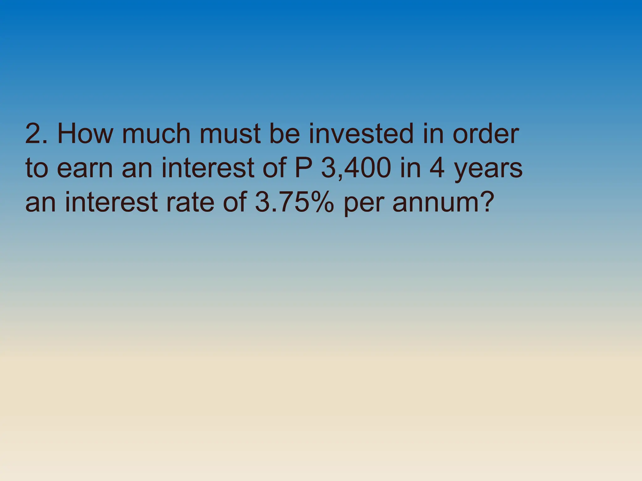 Simple Interest and Examples I PRT variables | PDF