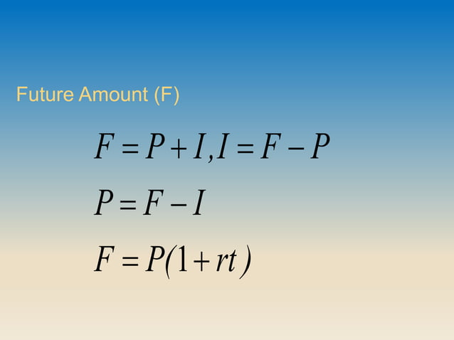 Simple Interest and Examples I PRT variables | PDF