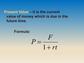Simple Interest and Examples I PRT variables | PDF