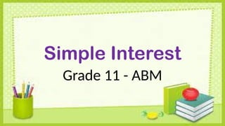 Business Mathematics Simple Interest.pptx
