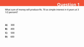 Logical reasoning Simple Interest (1).pptx