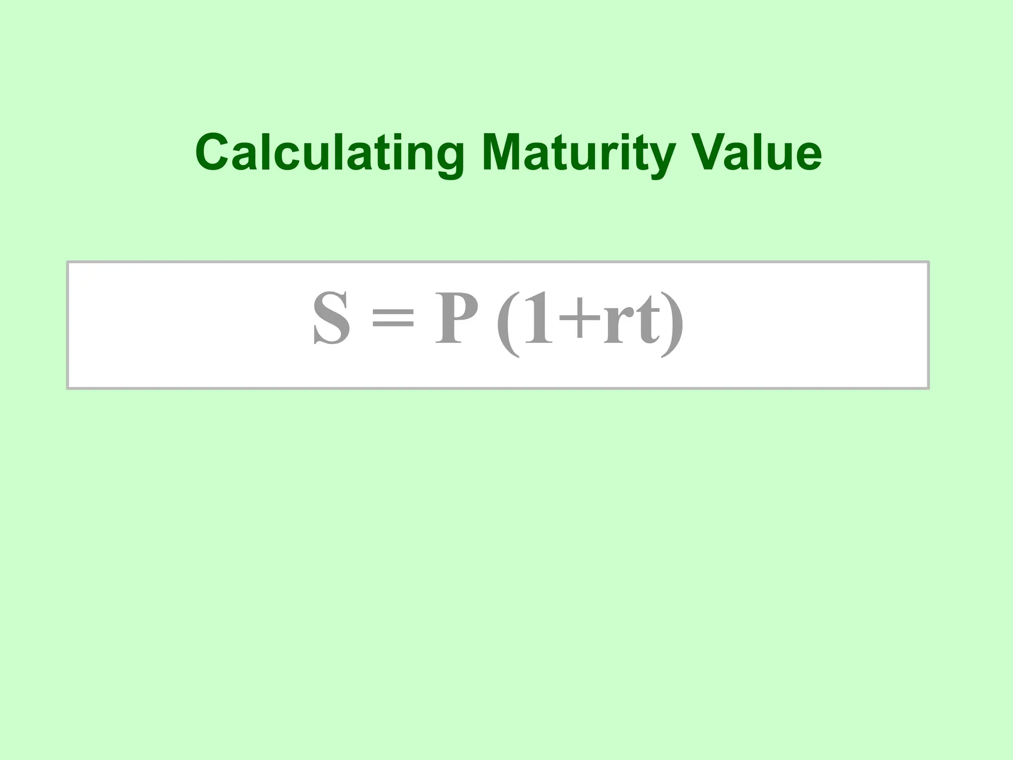 Simple interest maturity valuejsjdjjd.pptx