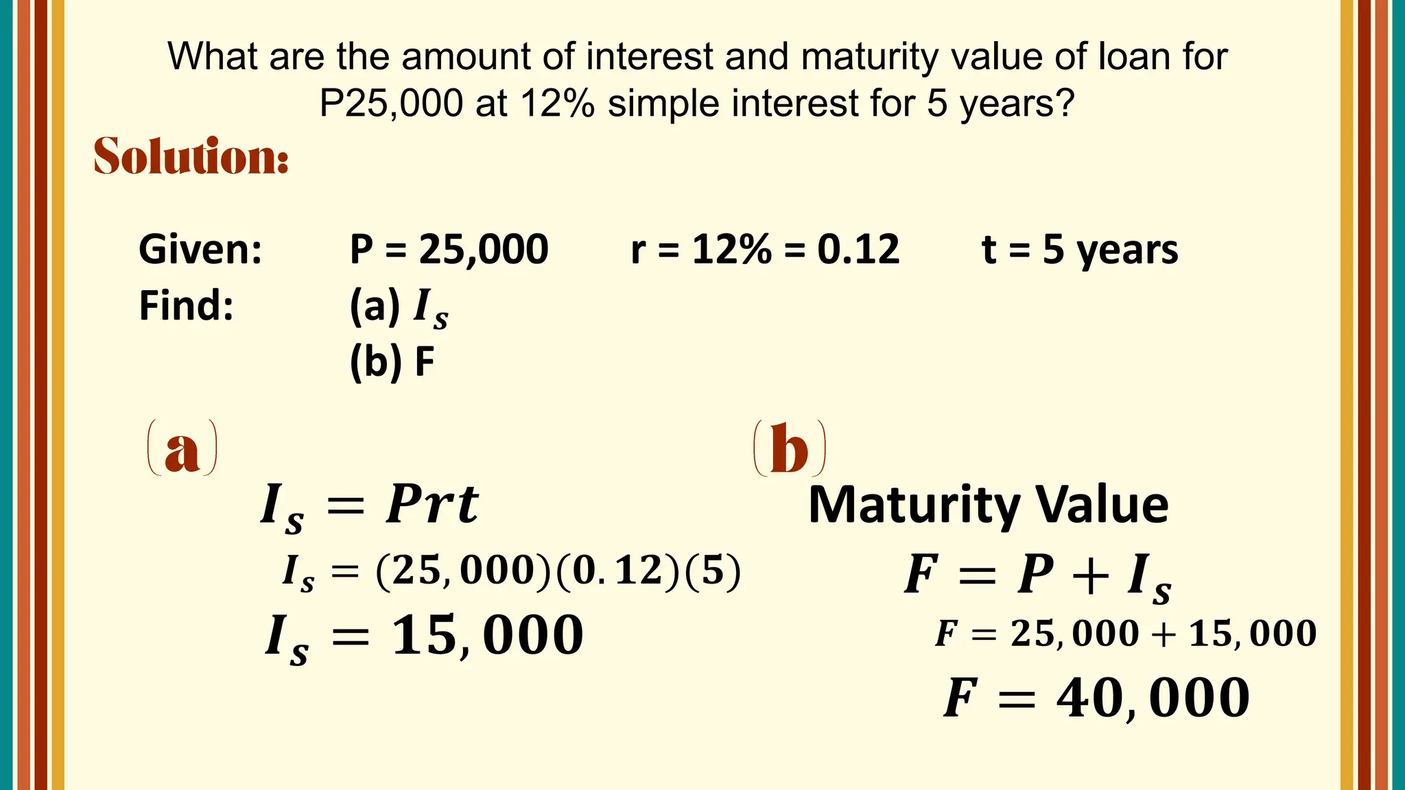 SIMPLE INTEREST week1.pptx