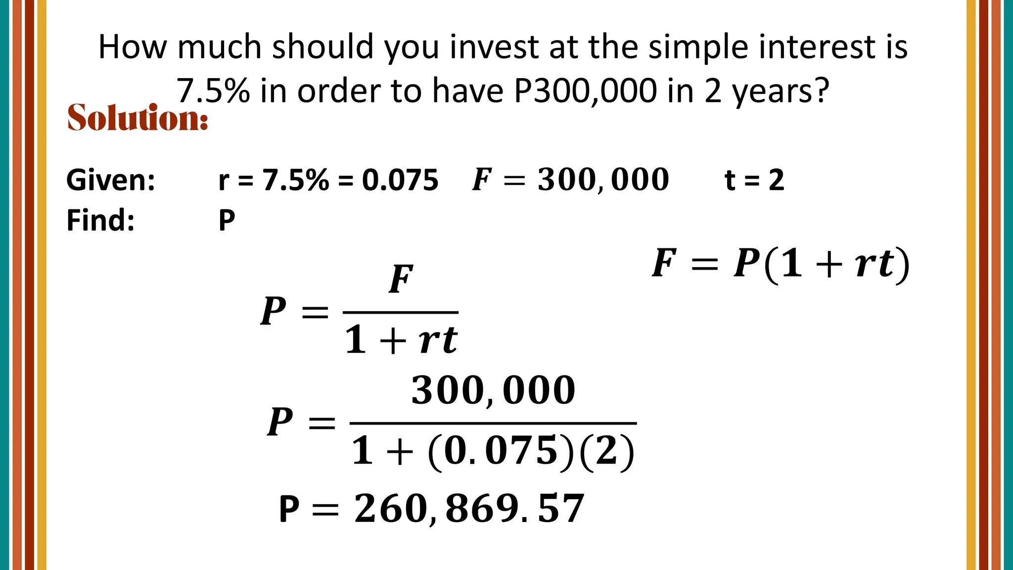 SIMPLE INTEREST week1.pptx