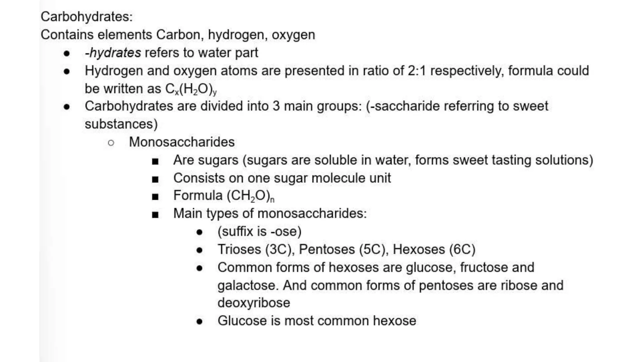 Simple Introduction to Biochemistry - carbohydrates.pptx