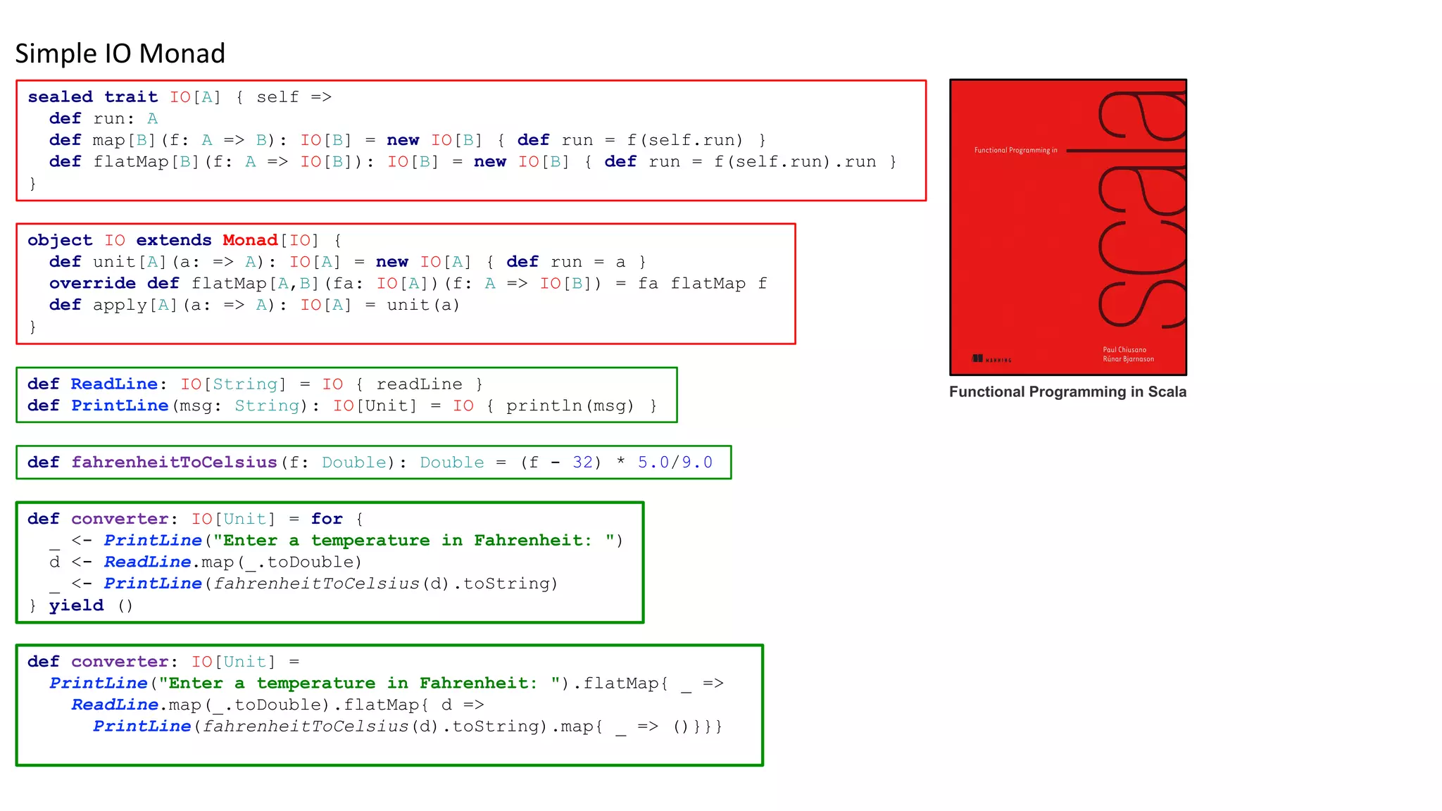Simple IO Monad in 'Functional Programming in Scala' | PPT Simple IO Monad in 'Functional Programming in Scala' | PPT
