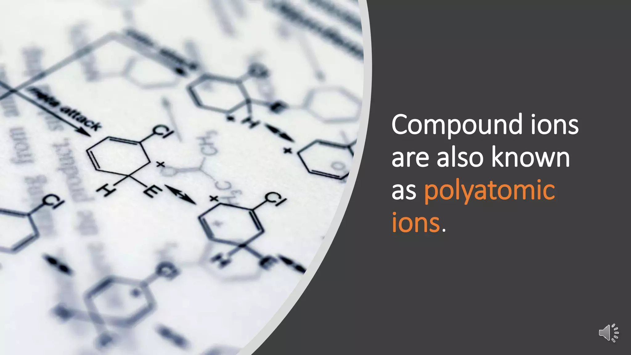 simple ions and compound ions | PPTX