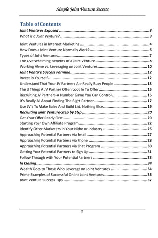Simple Joint Venture Secrets.pdf