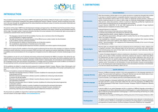 SIMPLE guidelines, WP4 | PDF