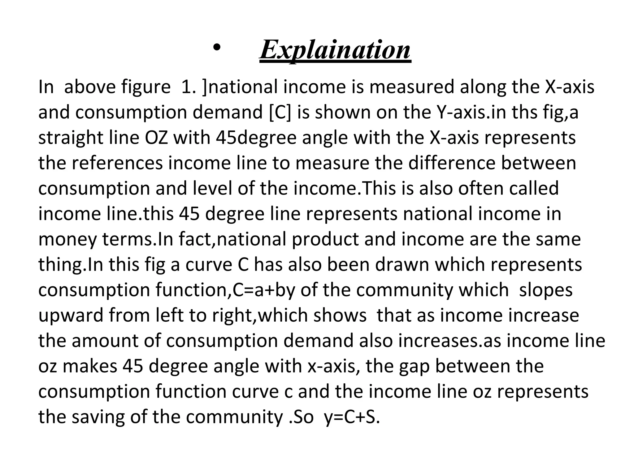 Simple keynesian model of income determination | ODP