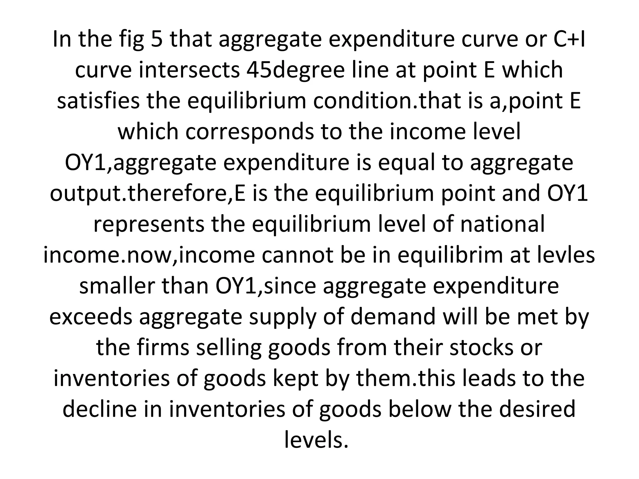 Simple keynesian model of income determination | ODP