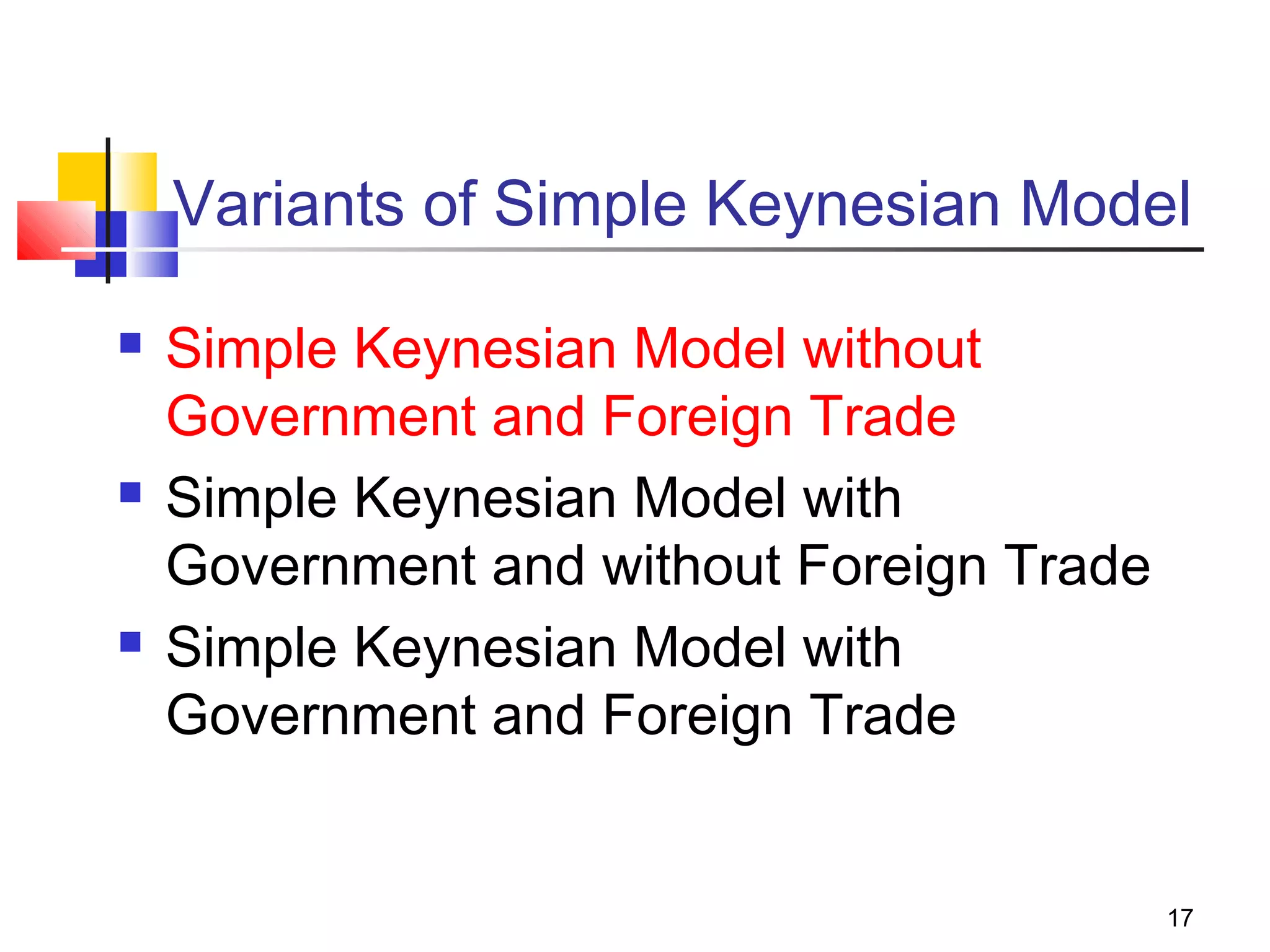 Simple keynesian model | PPT