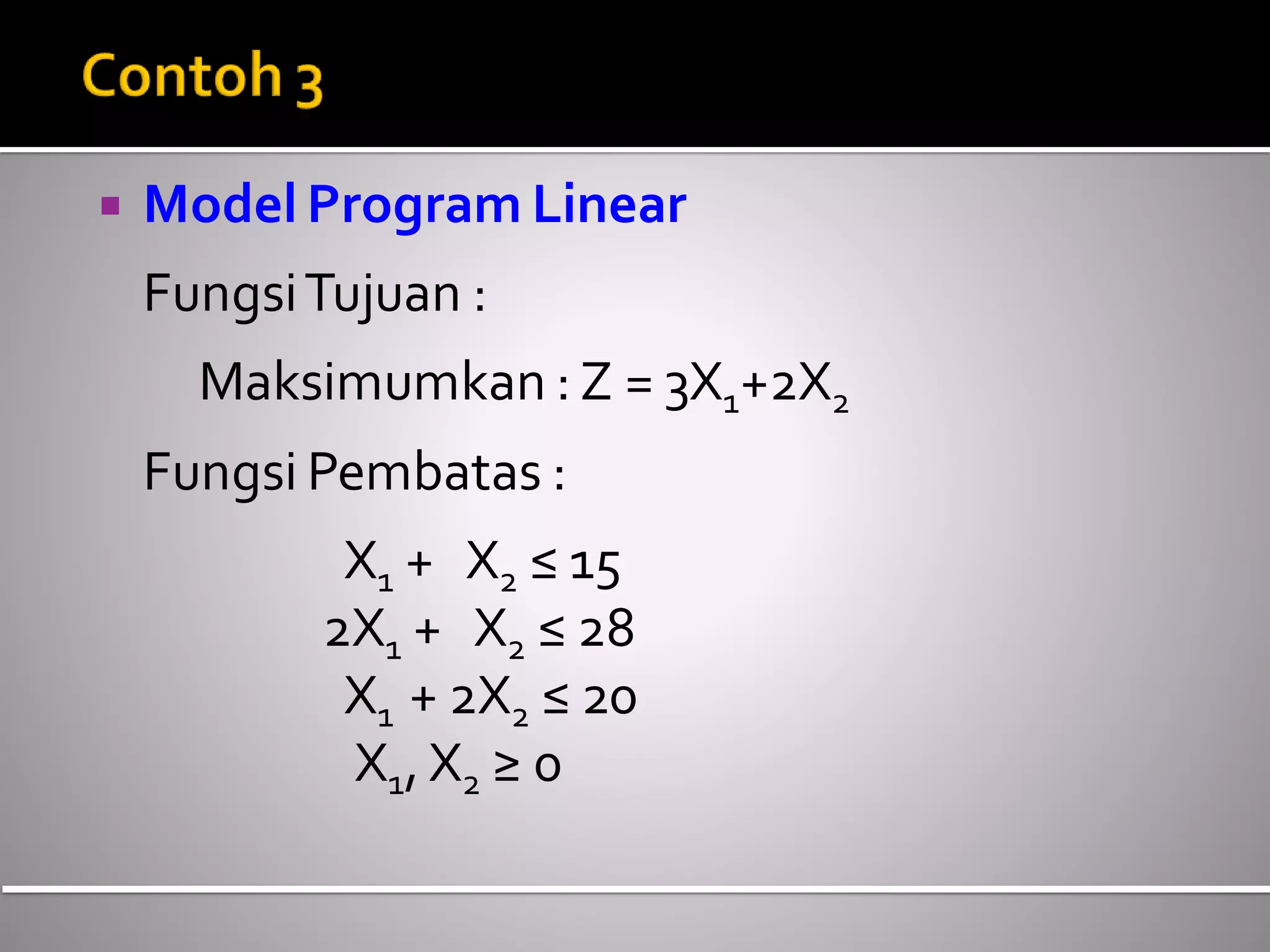 Metode Simpleks - Riset Operasional | PDF