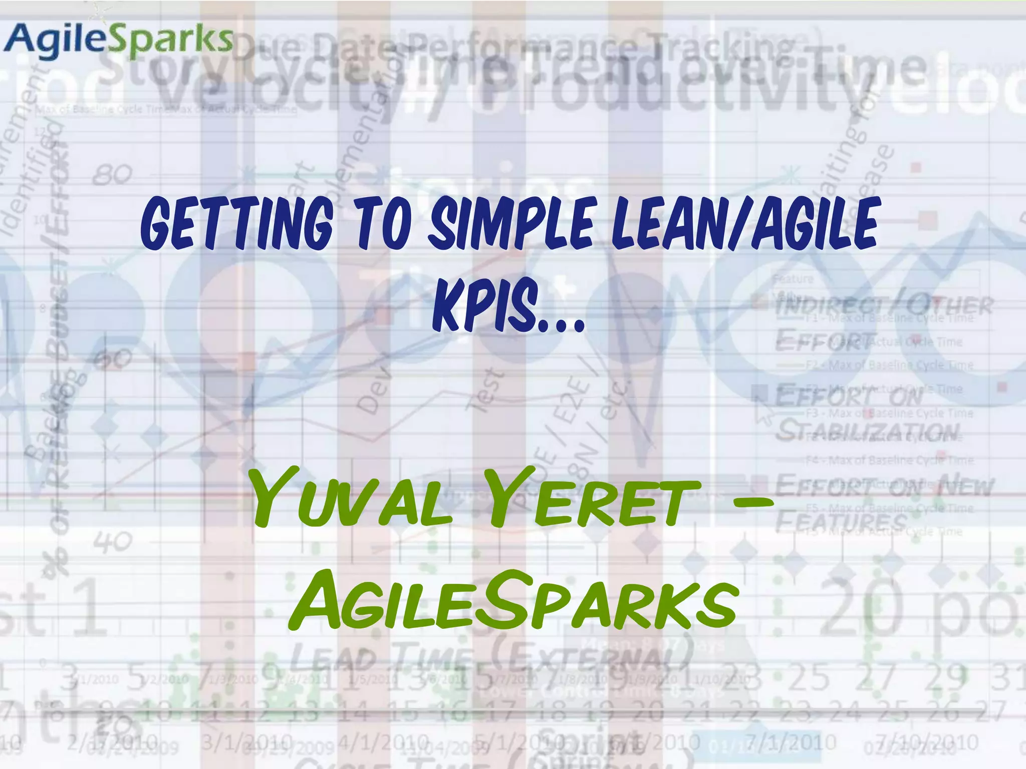 Simple Lean Agile KPIs | PPT