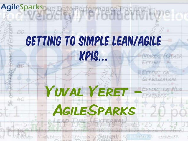 Simple Lean Agile KPIs | PPT