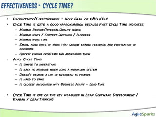 Simple Lean Agile KPIs | PPT