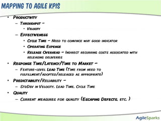 Simple Lean Agile KPIs | PPT