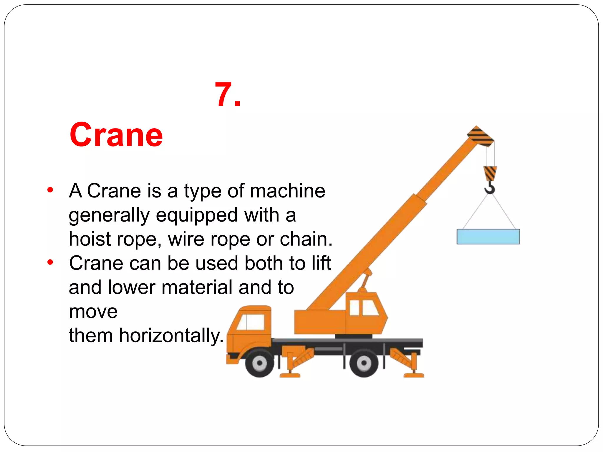 Simple lifting machine | PPTX