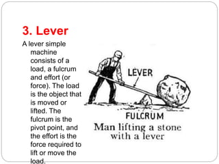 Simple lifting machine | PPT