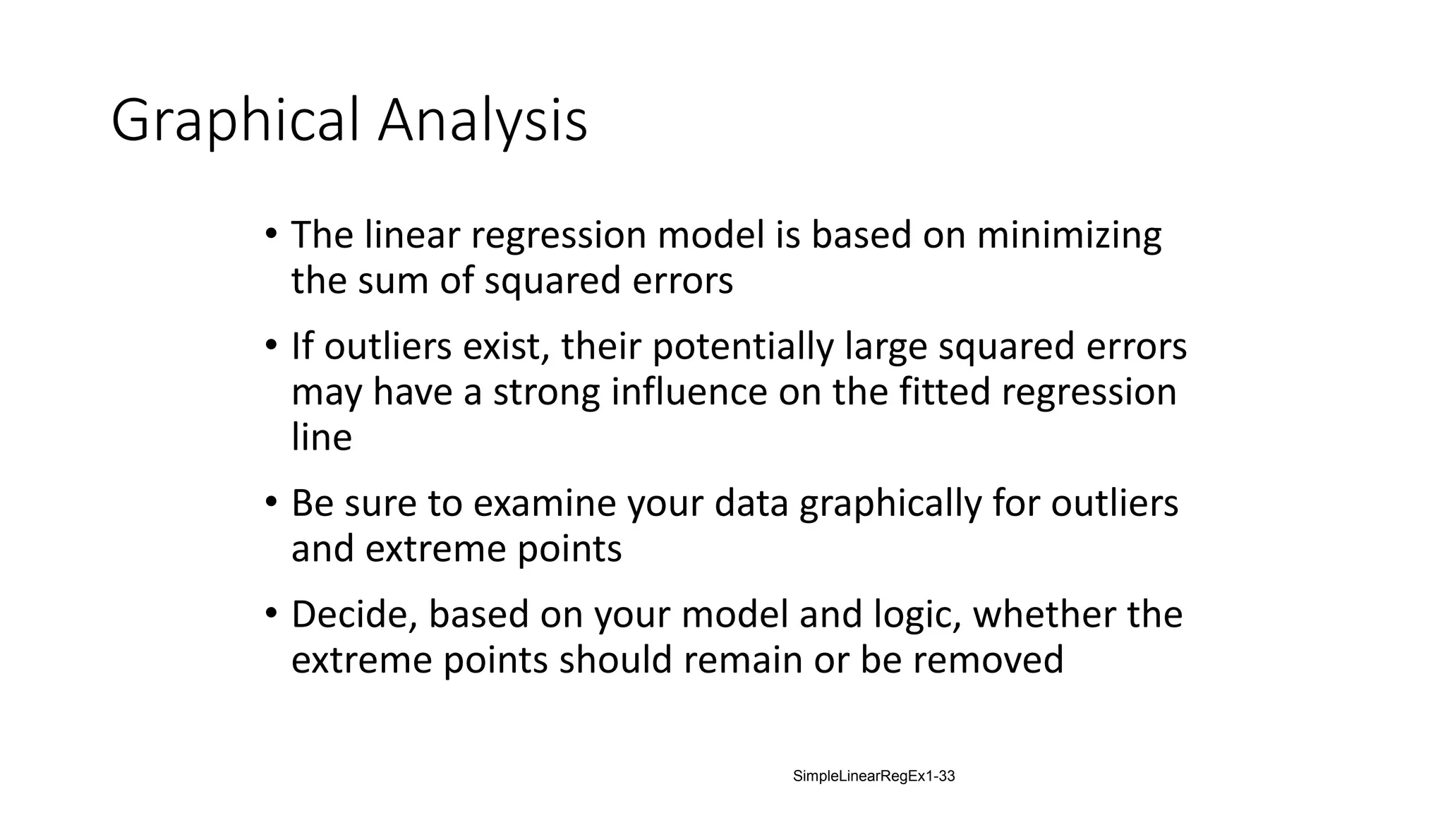 Simple Linear Regression and know about its significance | PPT