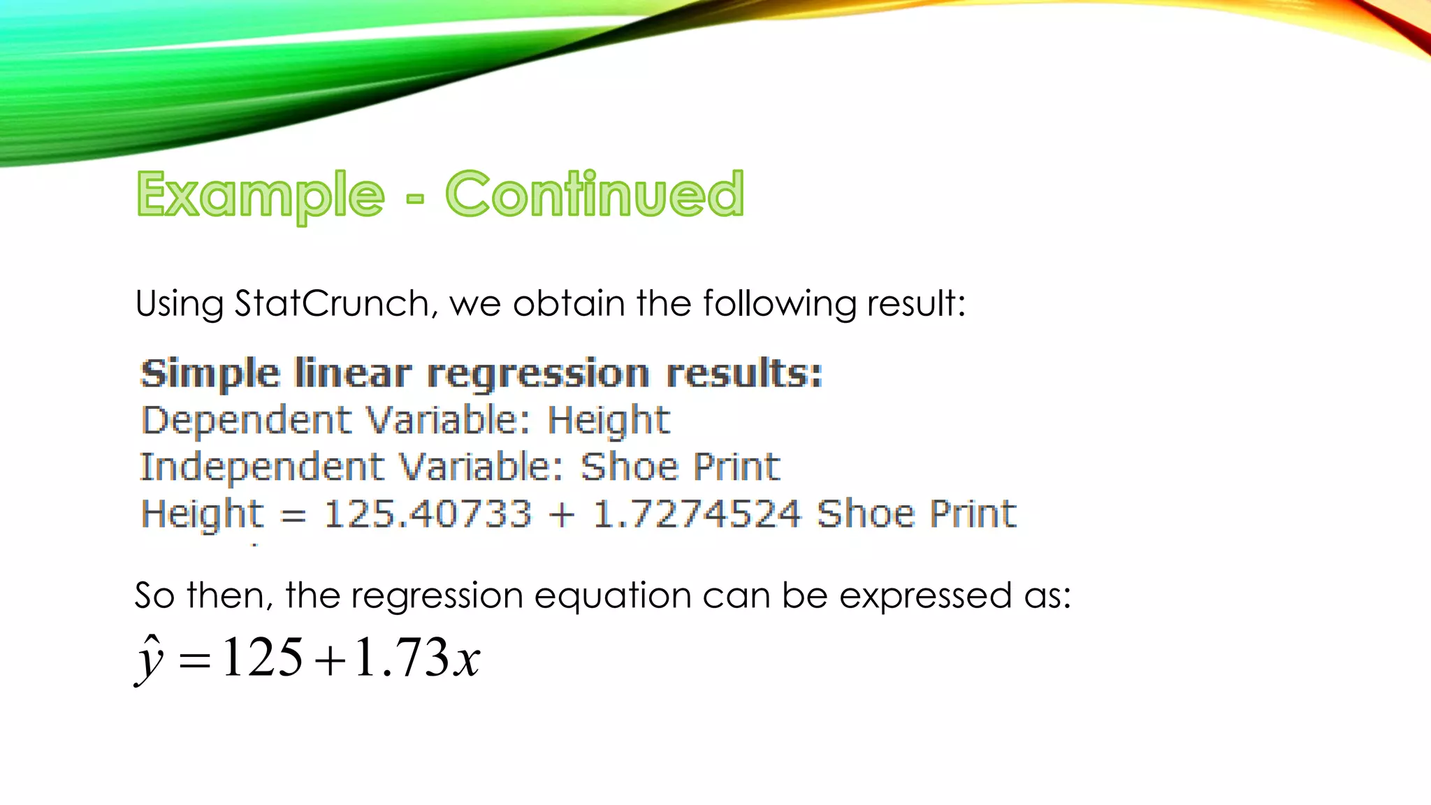 Simple linear regression | PDF | Science