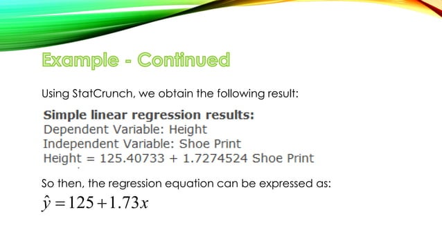 Simple linear regression | PDF | Science
