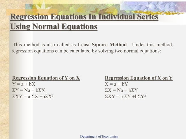 Simple linear regression | PPT | Physics | Science
