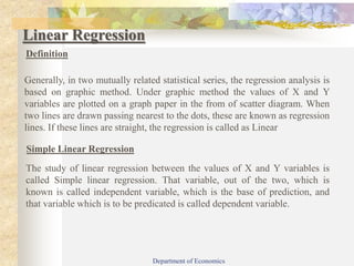 Simple linear regression | PPT