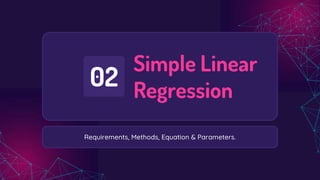 Simple Linear Regression.pptx | Physics | Science