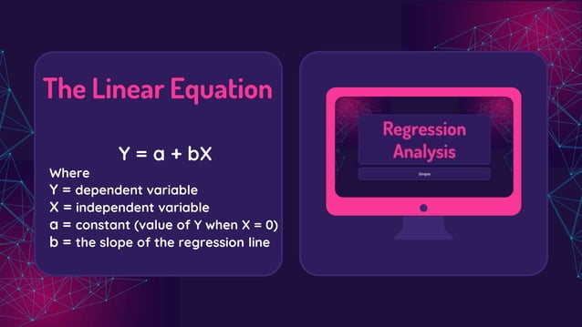 Simple Linear Regression.pptx | Physics | Science