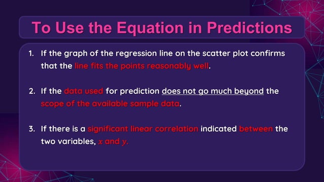 Simple Linear Regression.pptx | Physics | Science