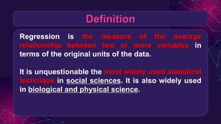 Simple Linear Regression.pptx | Physics | Science