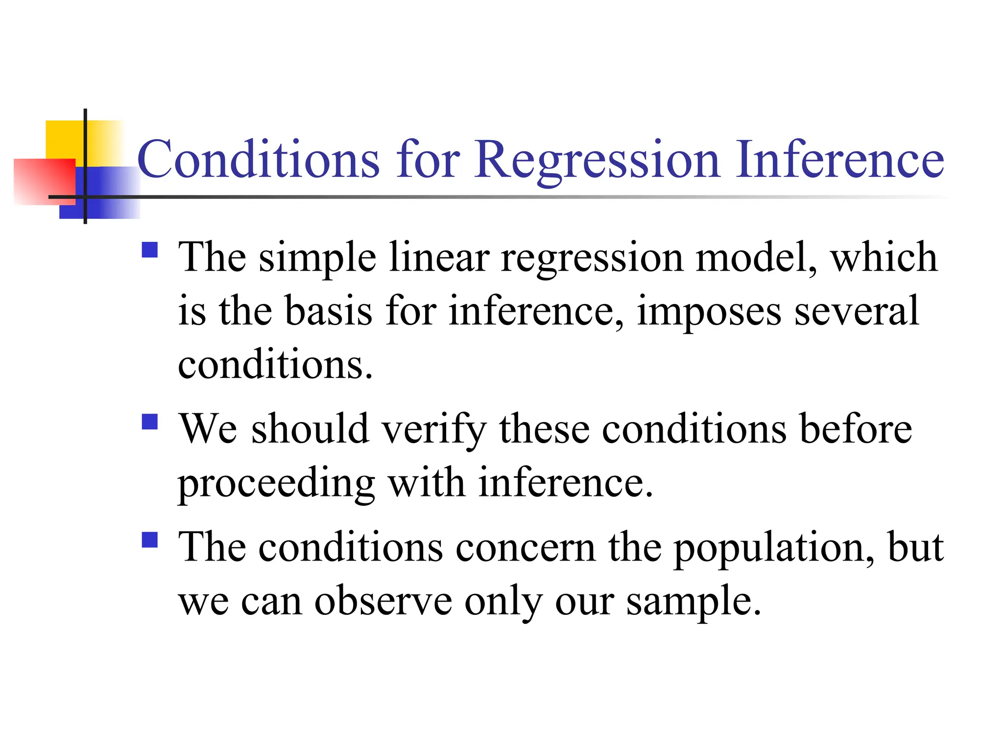 Simple Linear Regression for applied business .ppt