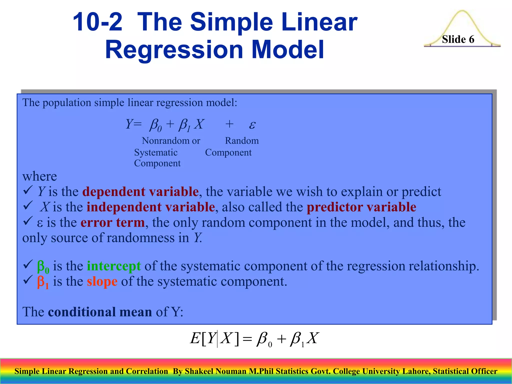 Simple linear regression and correlation | PPTX Simple linear regression and correlation | PPTX