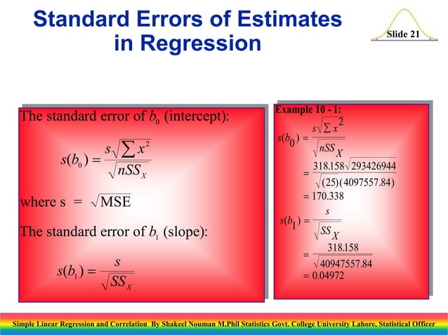 Simple linear regression and correlation | PPTX