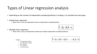 What is Simple Linear Regression and How Can an Enterprise Use this ...