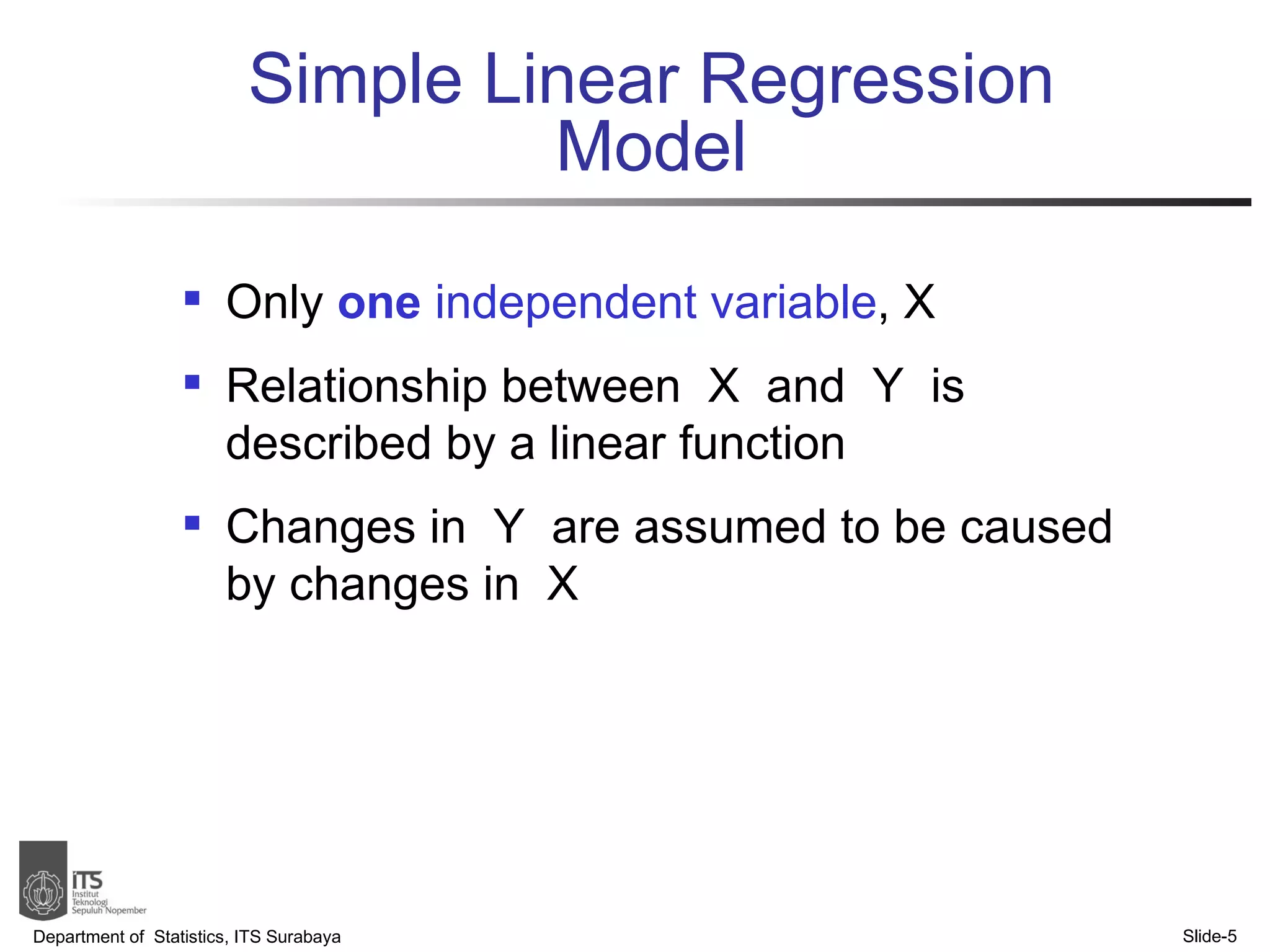 Simple Linier Regression | PPT