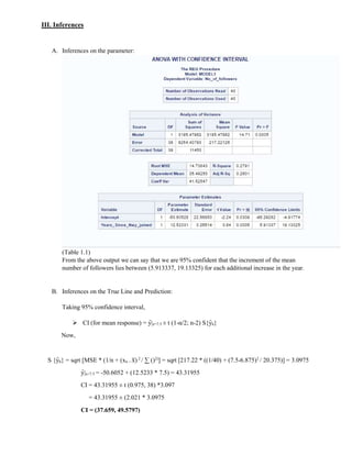 Simple linear regression project | PDF