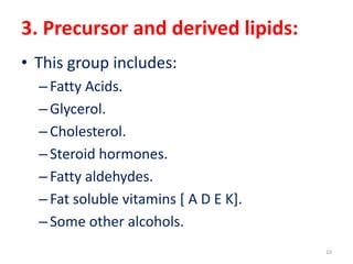 Simple lipids | PPTX