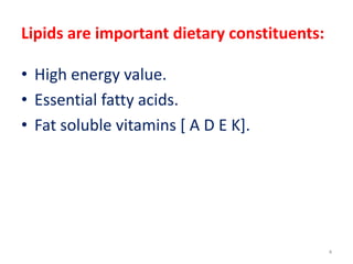 Simple lipids | PPTX