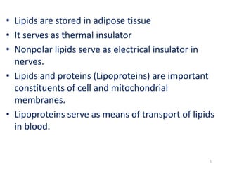 Simple lipids | PPTX