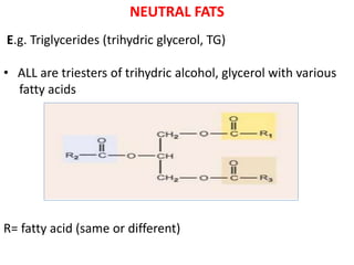 Simple lipids | PPTX